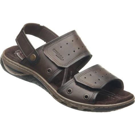 Sandalia Pegada 131668 03 Masculina Marrom
