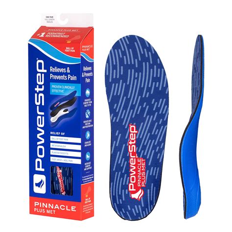 Buy Powerstep Pinnacle Plus Ball Of Foot Pain Orthotics Shoe Inserts