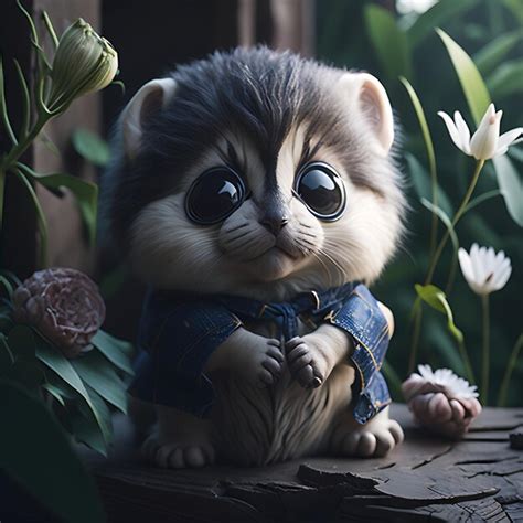 Premium AI Image Cute Cartoon Bunny