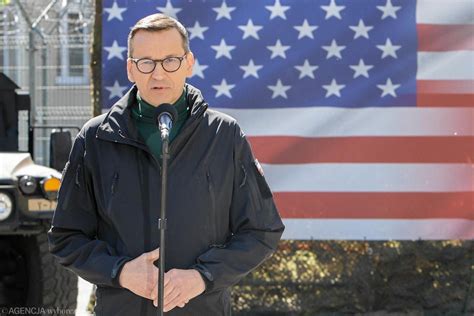Premier Mateusz Morawiecki Jestem zwolennikiem przywrócenia kary