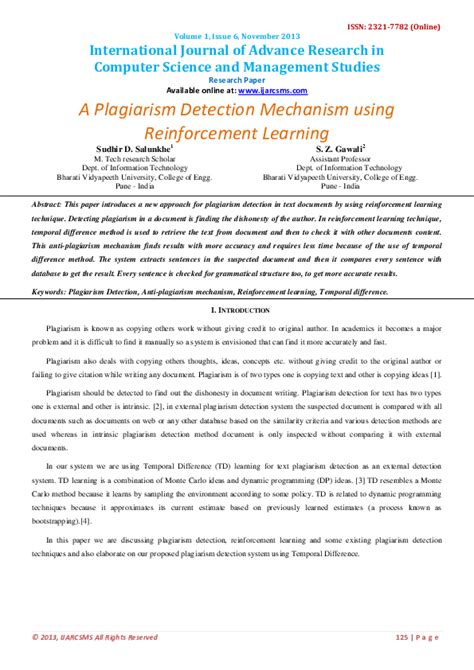 computer algorithms for plagiarism detection a novel rule based recursive stemming algorithm