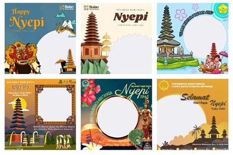 Link Twibbon Hari Raya Nyepi Desain Unik Dan Kekinian Untuk