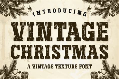 Vintage Christmas Font Dafont Free