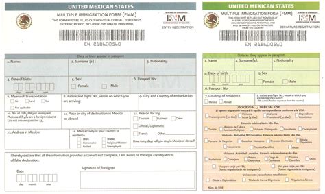 Mexico Declaration Of Goods Form 2023 Printable Forms Free Online
