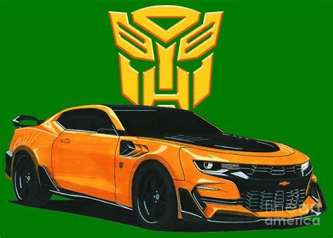 Camaro 2023 Bumblebee Blueprints