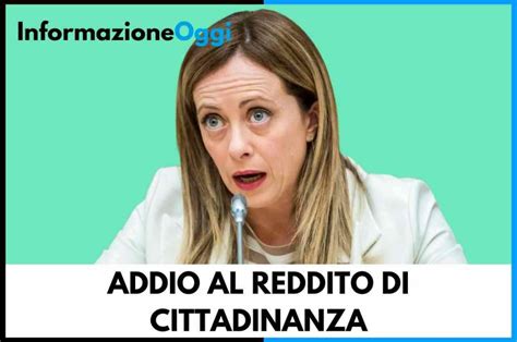 Reddito Di Cittadinanza Cosa Cambia Nel 2023 Le Nuove Regole Per Non