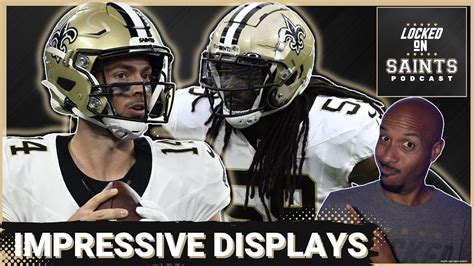 Jake Haener Among Impressive Standouts In New Orleans Saints Win YouTube
