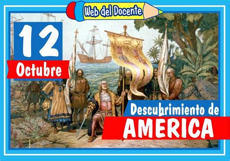 12 de Octubre Descubrimiento de América Web del Docente