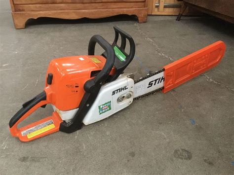 Lot Stihl Ms Farm Boss Chainsaw Fine Working Condition