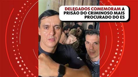 V Deo Policiais E Autoridades Comemoram A Pris O De Marujo Criminoso