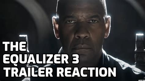 The Equalizer Official Red Band Trailer Reaction Youtube