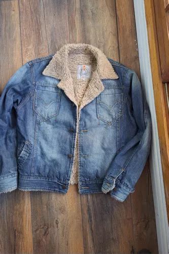Campera De Jean Con Corderito De Hombre Talle En Venta En Jos C