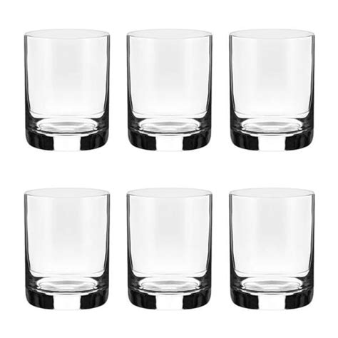 Jogo De Copos Whisky Em Cristal Strauss 380ml 6 Peças Leroy Merlin