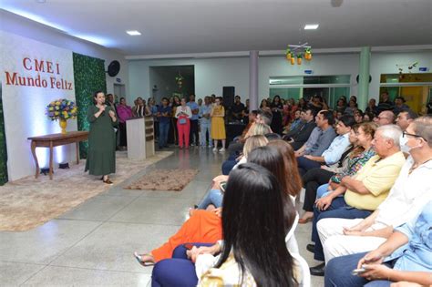Inaugura O Cmei Mundo Feliz Lia Mara Redepar