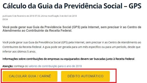 GPS EM ATRASO Como Atualizar Como Emitir Cálculo da GPS