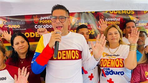 Partido Podemos juramenta Comando de Campaña en Naguanagua y arranca
