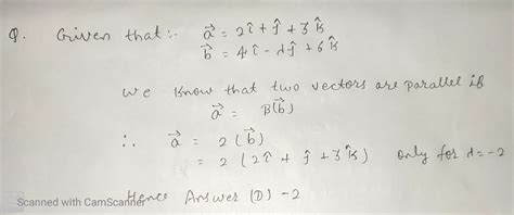 the two vectors {vec a 2vec i vec j 3vec k vec b 4vec i lambdavec j 6vec k } are