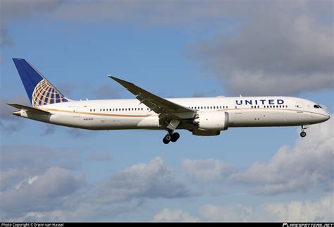 N45956 United Airlines Boeing 787 9 Dreamliner Photo By Erwin Van