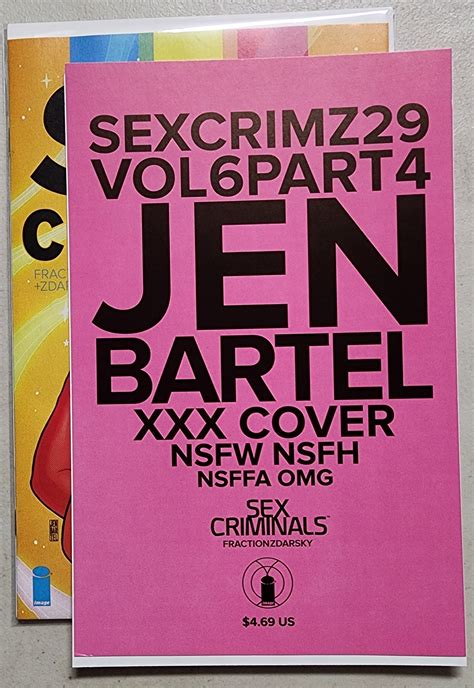 Sex Criminals 29 Xxx Jen Bartel Open Polybagged Variant 2020 Sanctum Sanctorum Comics