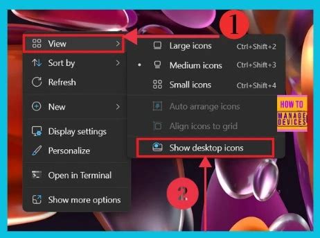 Add Or Remove Desktop Icons In Windows 11 HTMD Blog