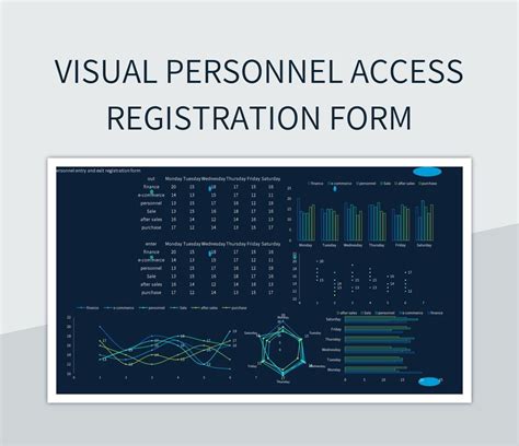 Visualization Technical Personnel Entry And Exit Registration Form