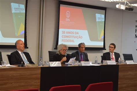 35 anos da Constituição Federal Direitos Fundamentais e Inteligência