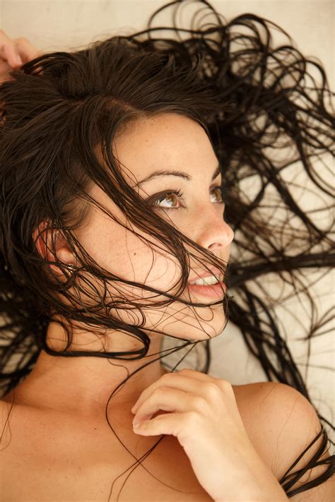 Wallpaper Face Women Eyes Long Hair Brunette Black Hair Mouth