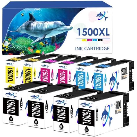 FINEST 4U PGI 1500XL 10 cartouche d encre Grande Capacité pour Canon