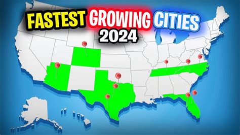 12 Fastest Growing Cities In The United States 2024 YouTube