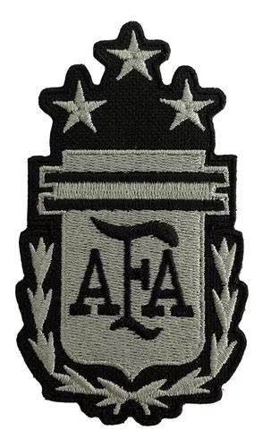 Parche Bordado Aplique Afa 3 Estrellas Plateado C Termo