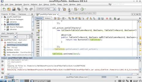 Dynamic JavaFX TableView Fail On JDK 1 8 JavaFX 8 Fixed By Remove