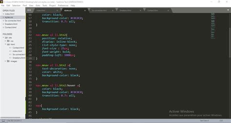 problème avec le hover d une balise a css par mathisrobin page 1 openclassrooms
