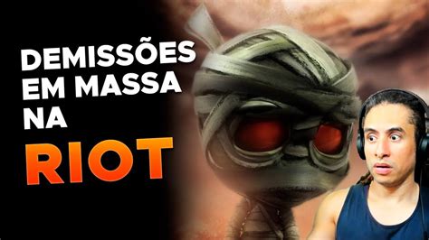ZEUS REAGE RIOT DEMISSÕES EM MASSA NA RIOT YouTube