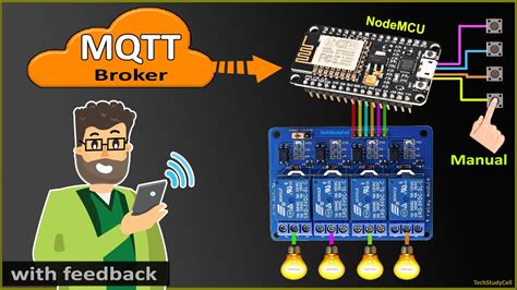 MQTT ESP8266 NodeMCU Home Automation System With Cheapest Cloud MQTT
