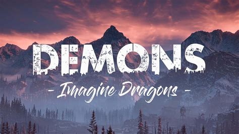 Demons Imagine Dragons Lyric Video Youtube