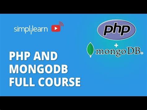PHP And MongoDB Full Course 2022 PHP Tutorial For Beginners MongoDB