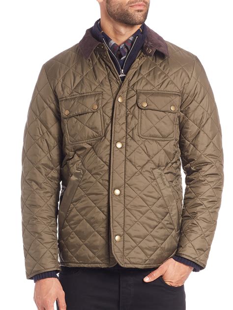 Lyst Barbour Tinford Quilted Jacket In Green For Men