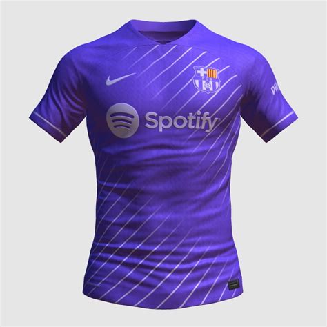 FC Barcelona Lila Barça Third FIFA 23 Kit Creator Showcase