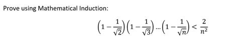 solved prove using mathematical induction 2 1 11 1 1 4