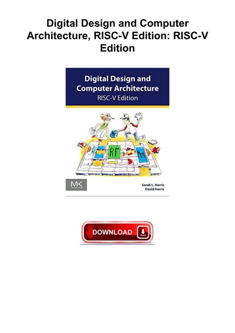 [pdf] read free digital design and computer architecture risc v edition r