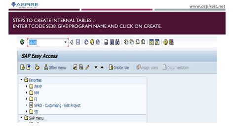 PPT How To Create Internal Table In SAP ABAP SAP ABAP Training