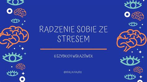Strategie Radzenia Sobie Ze Stresem Youtube