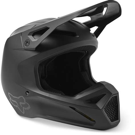 Fox Casco MX V1 Solid Nero Opaco Maciag Offroad
