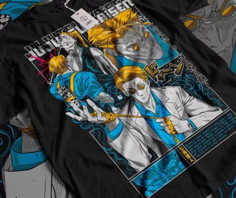 JJK JUJUTSU KAISEN Horror Anime Nanami Kento T Shirt Gojo Satoru EUR 20