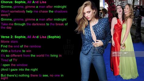Gimme Gimme Gimme A Man After Midnight Mamma Mia Lyrics YouTube