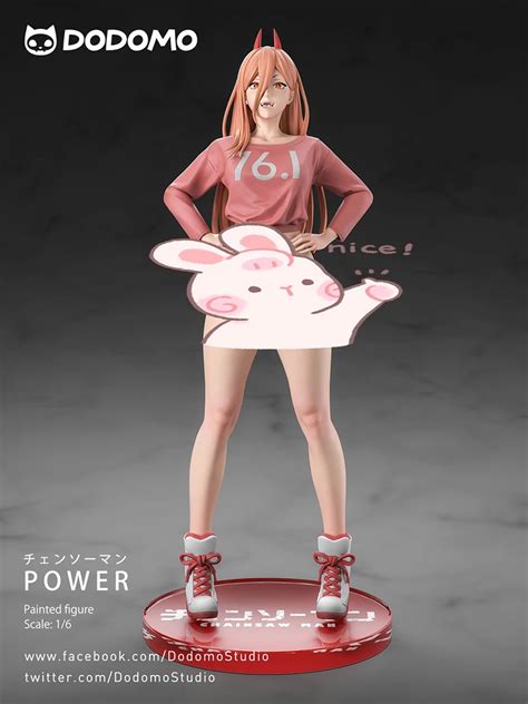 Dodomo Studio Chainsaw Man Power Gk Limited Edition Handmade Statue