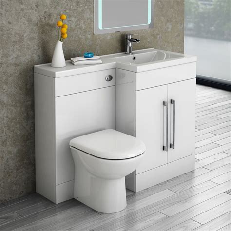 Valencia RH 1100mm Combination Bathroom Suite Unit With Basin Round