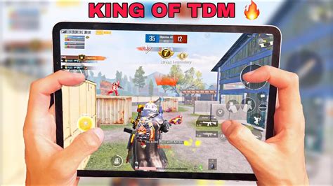 King Of TDM IPAD PRO 2020 PUBG HANDCAM 4 Finger Full Gyro Pubg