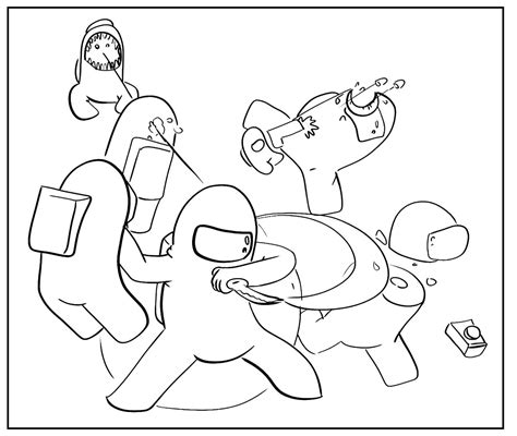 Desenhos Among Us Para Colorir Dicas Pr Ticas