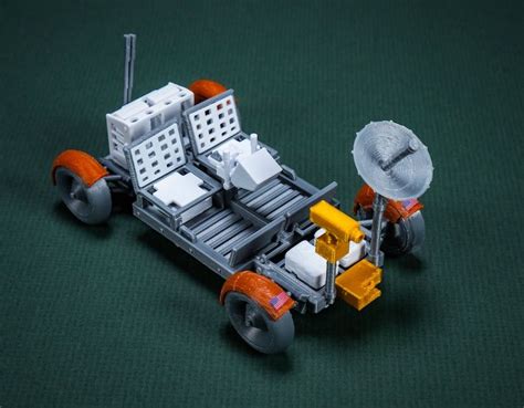 Lrv Lunar Roving Vehicle Plastic Model Rocket Etsy Sarasota Plastic